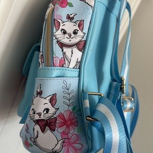 Disney | Bags | Rare Disney Marie Aristocratic Backpack Blue | Poshmark